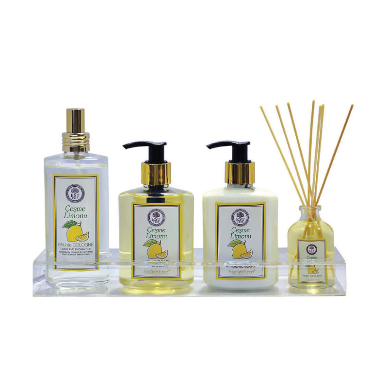 Eyup Sabri Tuncer Cesme Lemon Personal Care Set Of 4